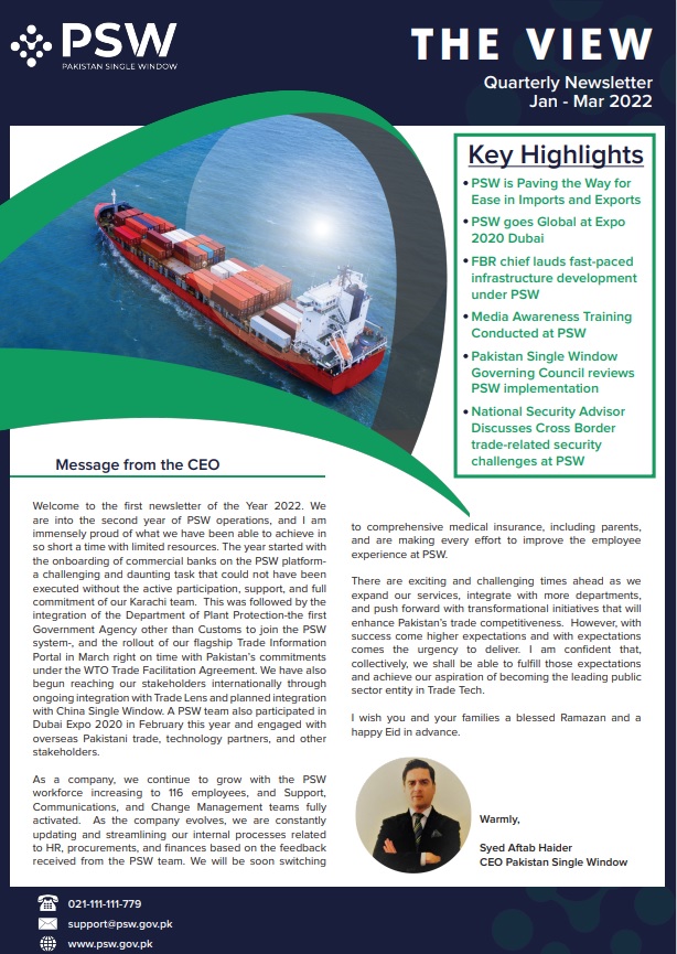 Pakistan Single Window